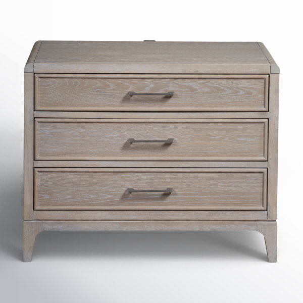 Gidney 3 - Drawer Nightstand | Birch Lane