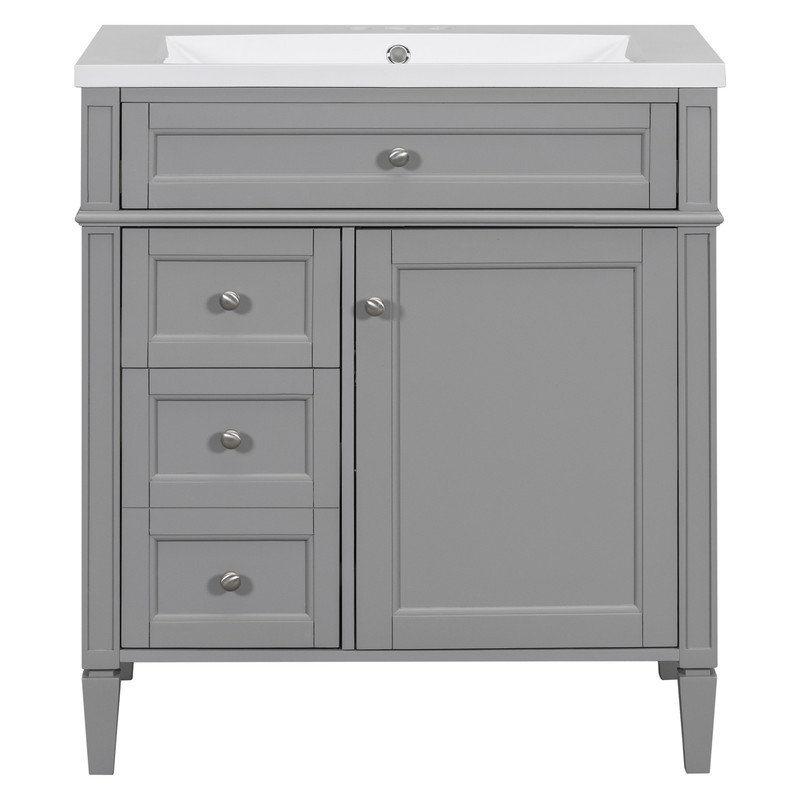 MINGT 30'' Single Bathroom Vanity Base Only | Wayfair