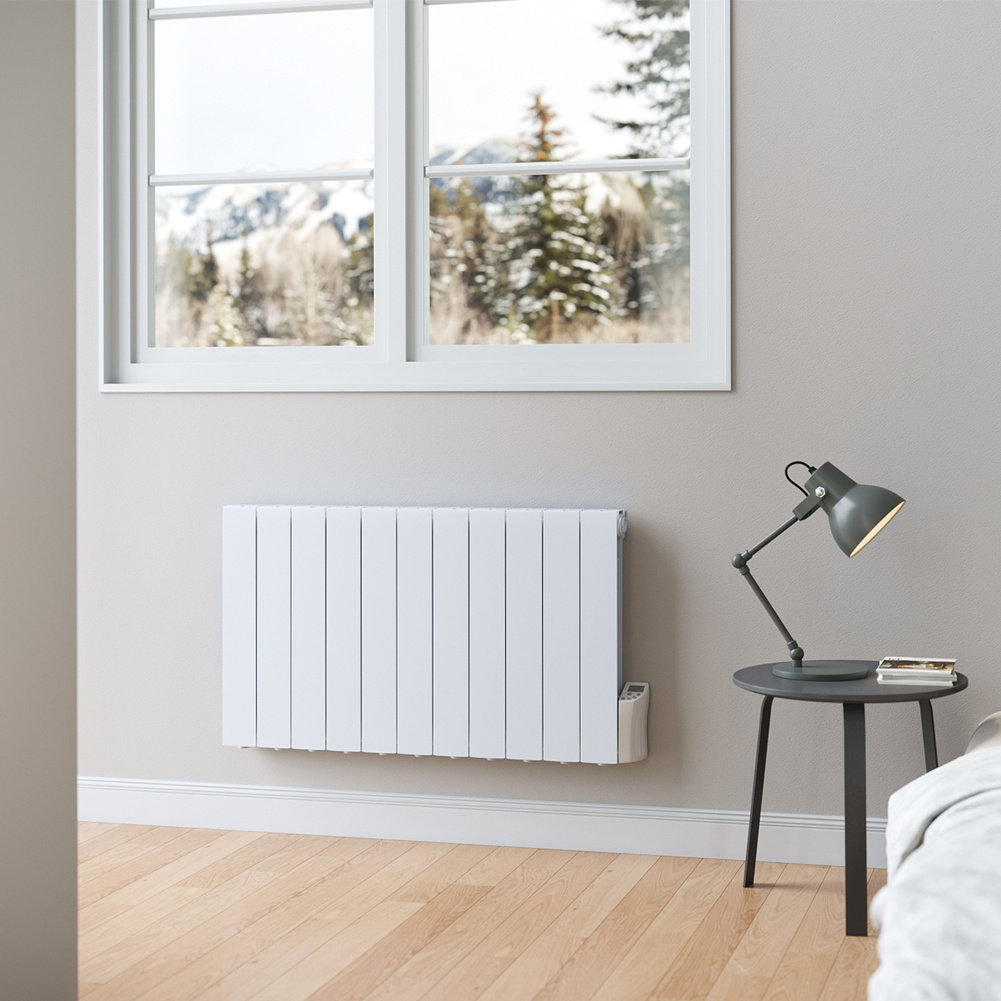 Living and Home 1800W Horizontal Flat Panel Radiator | Wayfair.co.uk