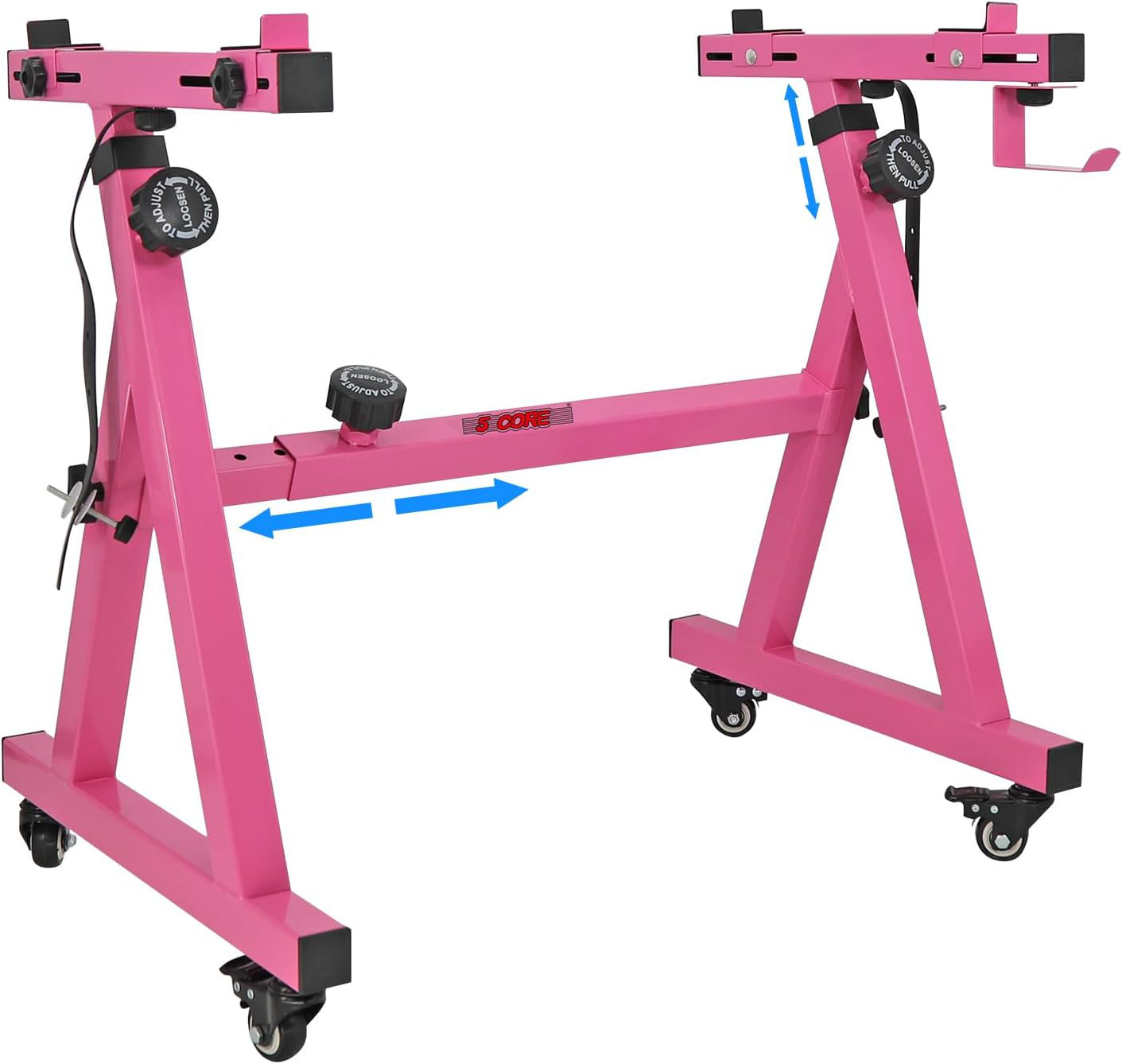 5 Core Keyboard Stand Riser Z Style Adjustable Heavy Duty Music Stands ...