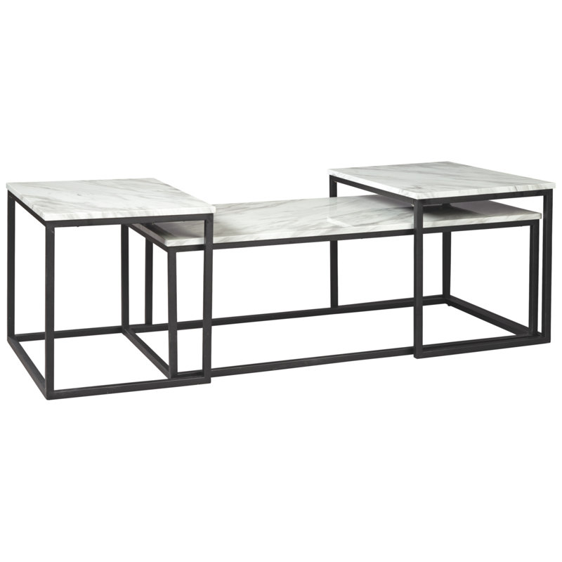 Ebern Designs Antima 3 - Piece Living Room Table Set & Reviews | Wayfair