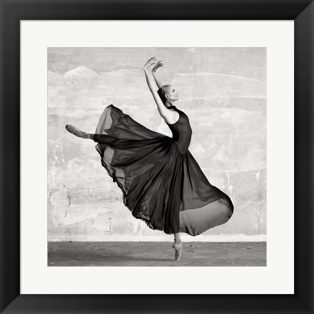 Mercer41 Ballerina Dancing (Detail) By Haute Photo Collection, Framed ...