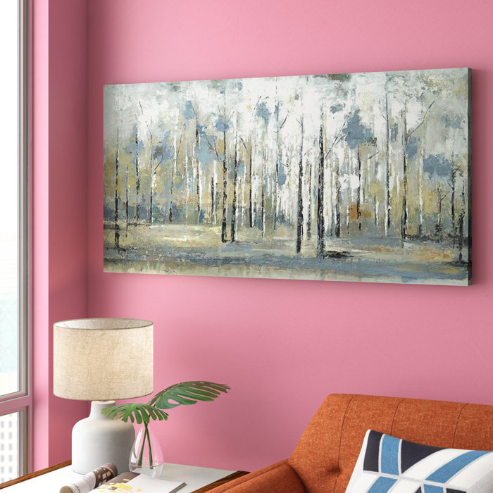Ebern Designs Sky Branches On Canvas by Irina K. Print & Reviews ...