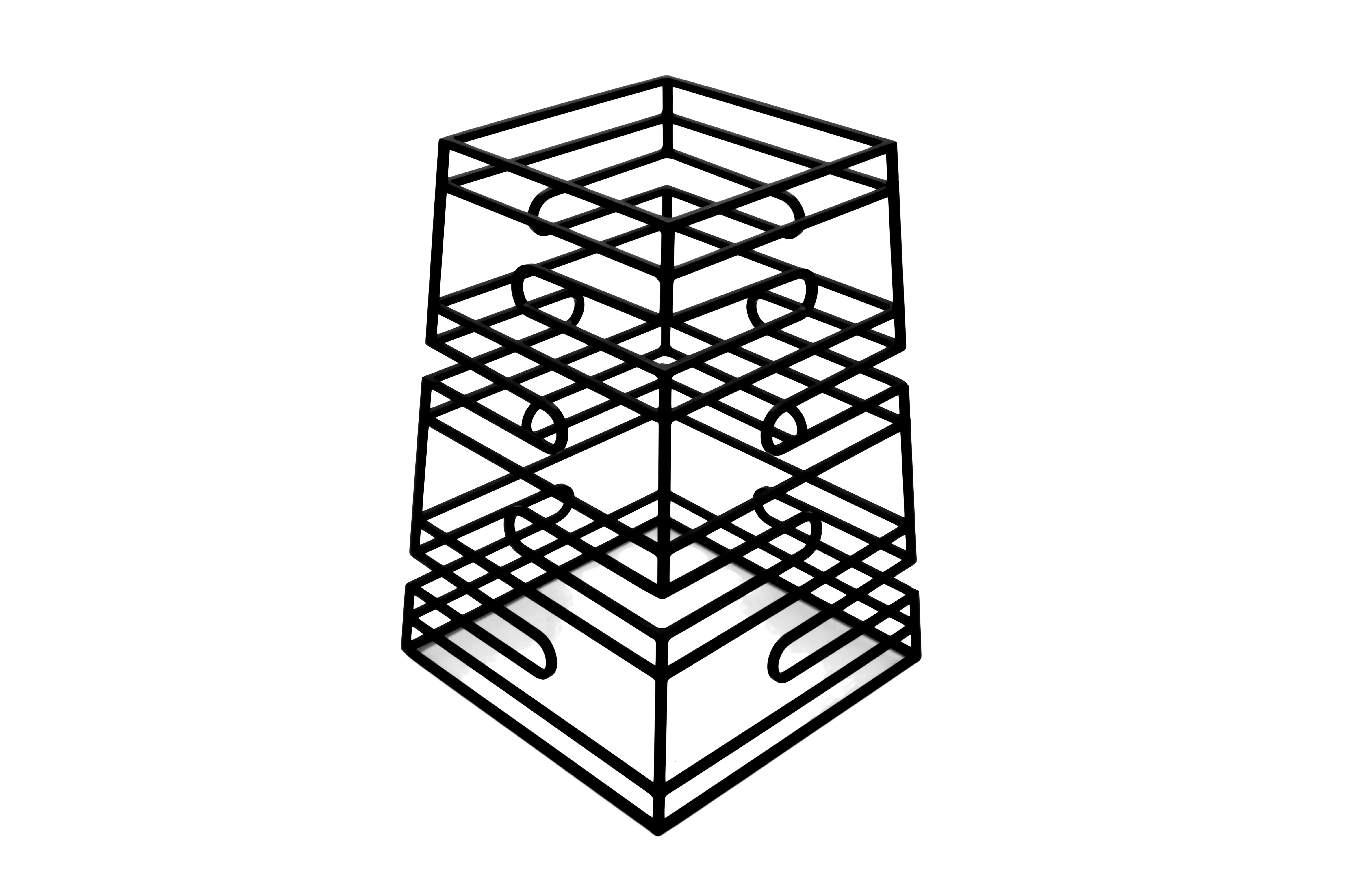 G.E.T. RISER-SET-L – Set Of 2 Risers, 12" X 12", 23" Tall (Fits BD-SET2 ...