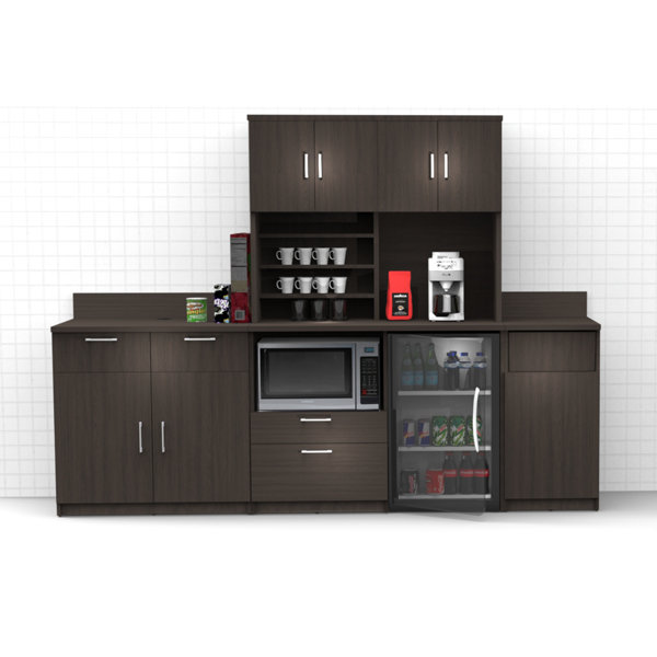 Breaktime Buffet Sideboard Kitchen Break Room Lunch Coffee Kitchenette ...