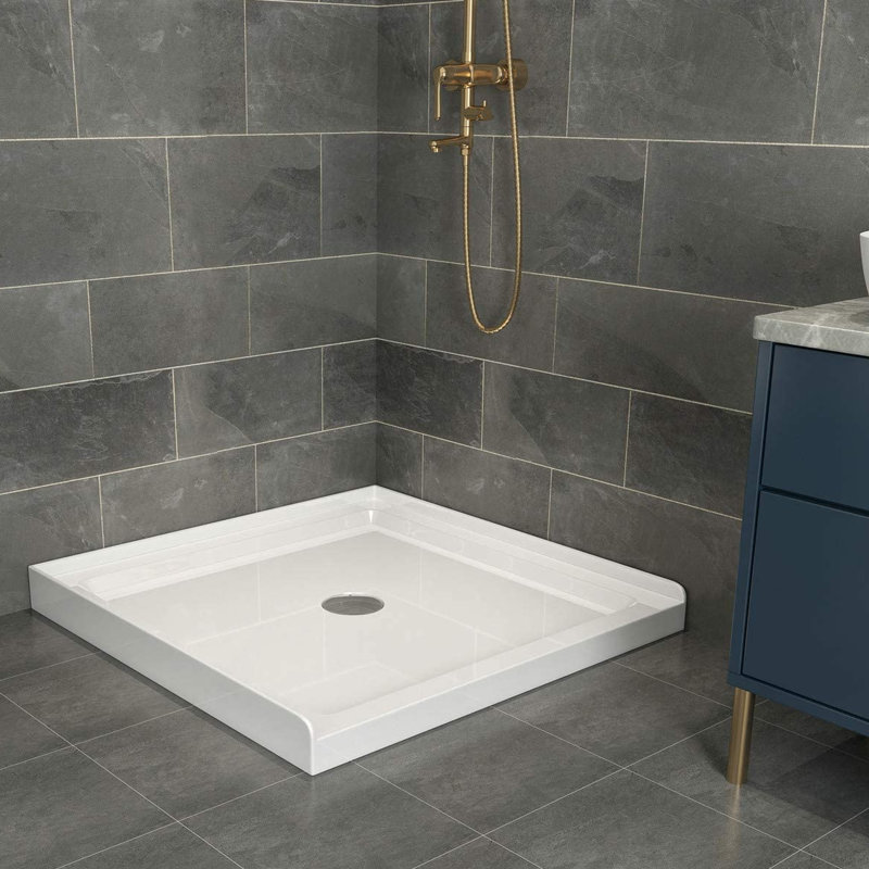 ESHOO 35.5" W x 35.5" D Shower Base | Wayfair