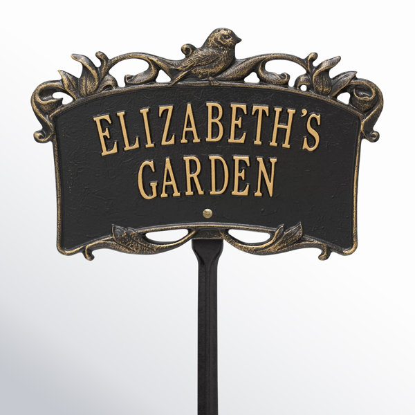 Personalized Garden Signs & Plaques | Wayfair