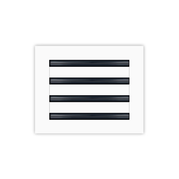 Texas Buildmart BUILDMART - 10x8 Modern AC Vent Cover - Standard Linear ...