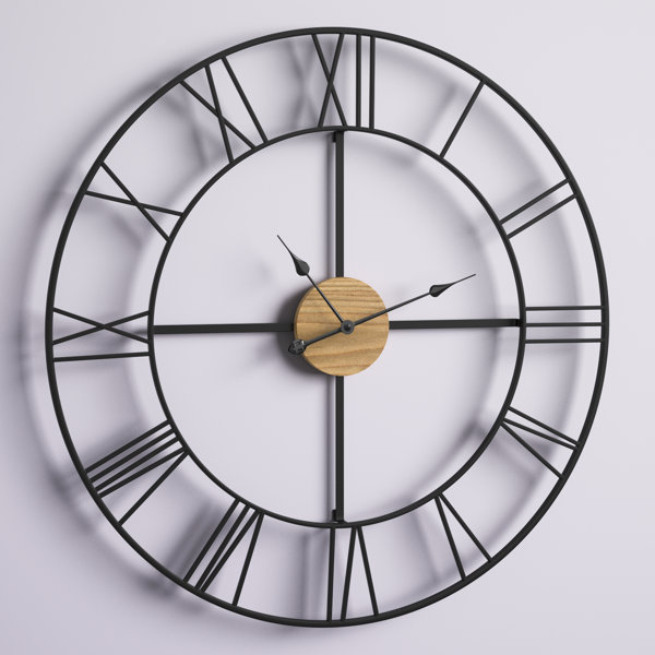 Trent Austin Design® Oversized 36" Wall Clock & Reviews | Wayfair
