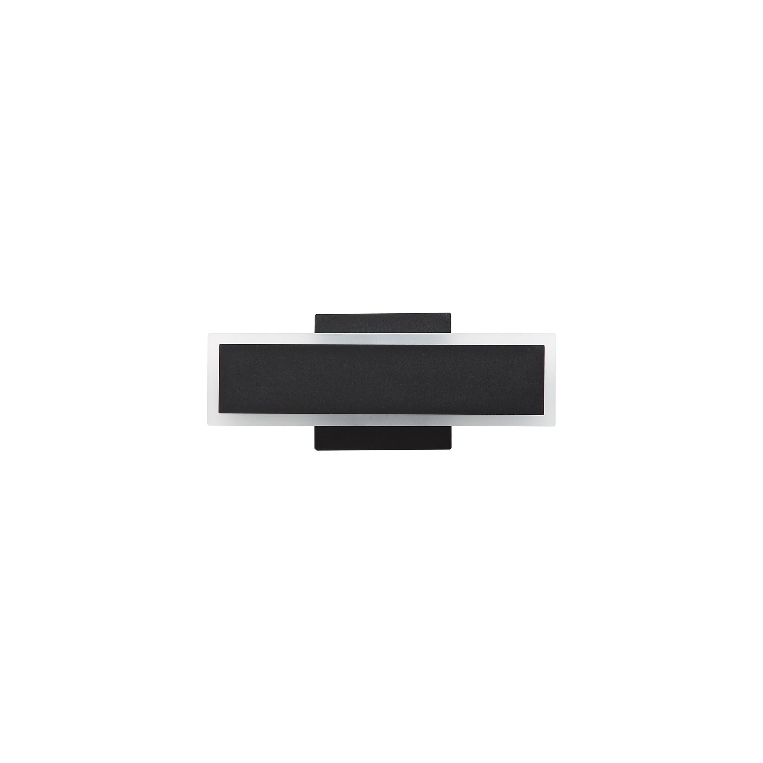 Ebern Designs Obsidian LED Wall Sconce - Outdoor in Sand Black | Wayfair