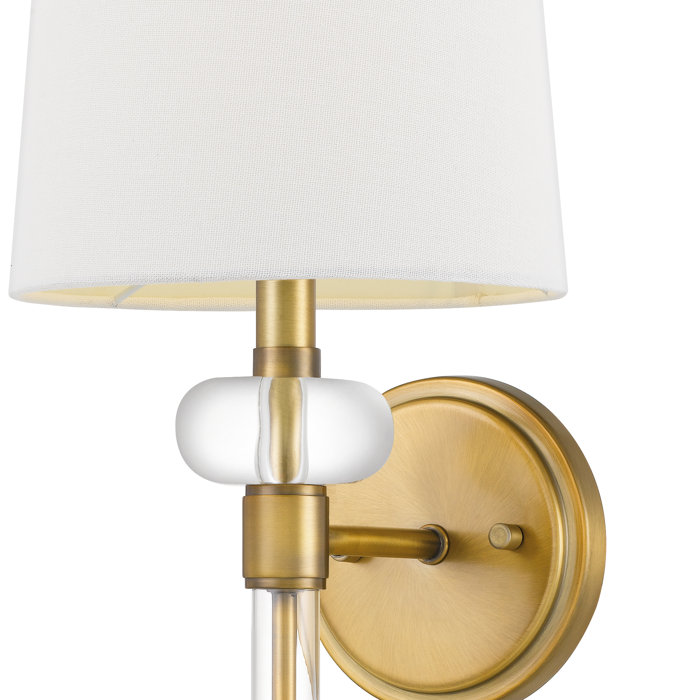 Brayden Studio® Anzlie Steel Armed Sconce & Reviews | Wayfair