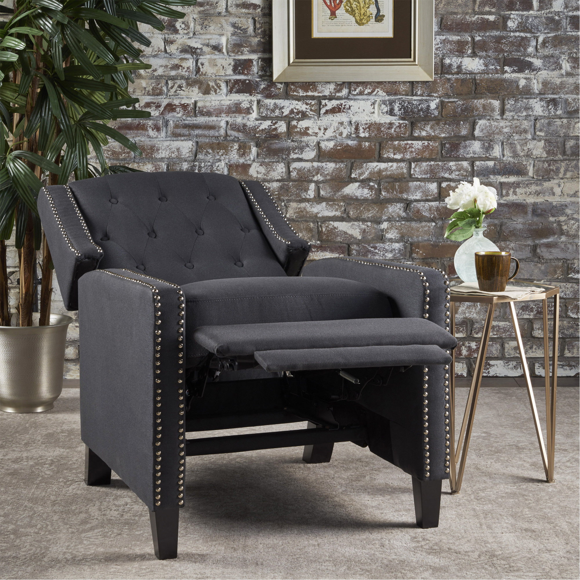 Lark Manor™ Comfortable And Stylish Push Back Recliner For Relaxation ...