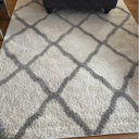 THE RUGS Myshaggy Collection Rugs Moroccan Design in Duck Egg Blue ...