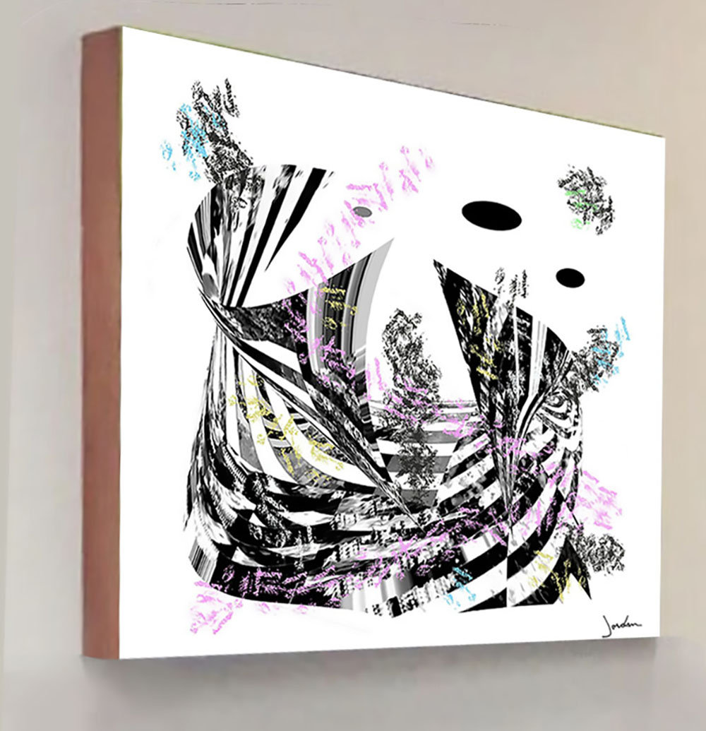 Jordan Gallery of Cambria Charcoal Sky Painting | Wayfair