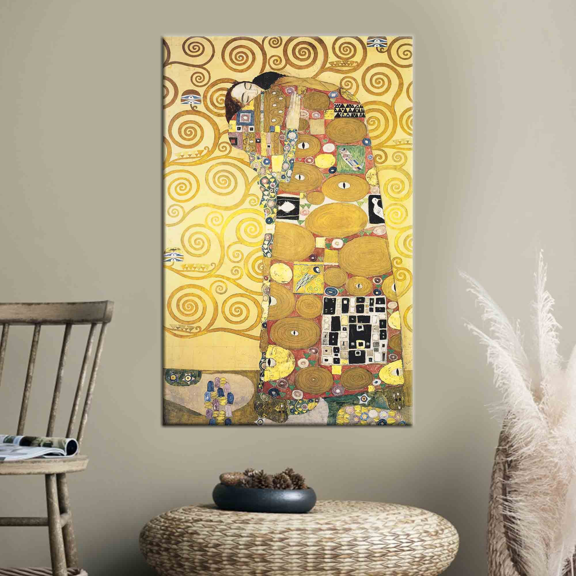 kayra export Classic Austrian Symbolist Art The Kiss by Klimt ...