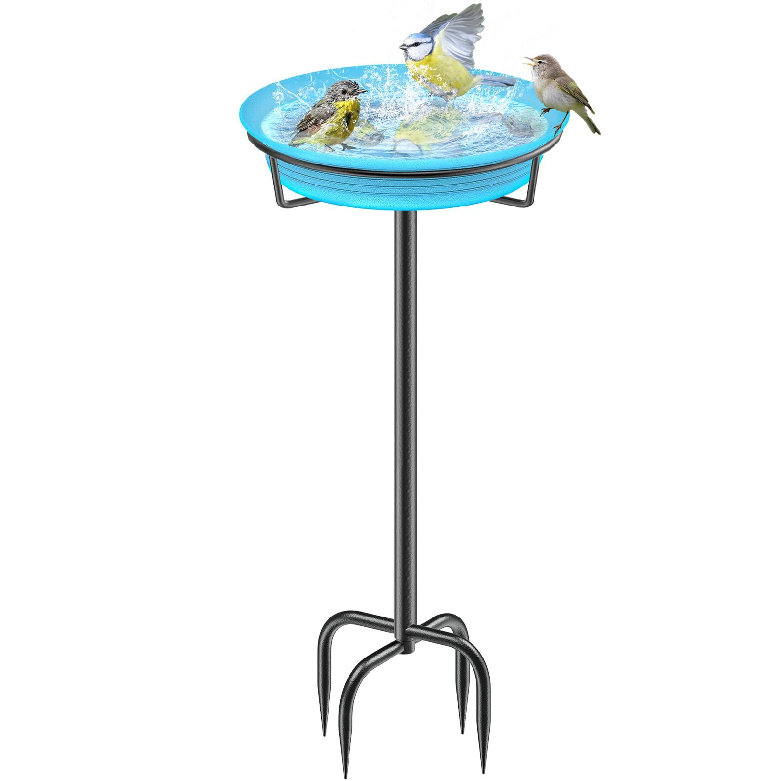 Lark Manor™ Freestanding Birdbaths Bowl Outdoor,Bird Feeder Bowl with ...