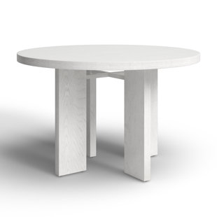 White Round Dining Tables You'll Love | Wayfair