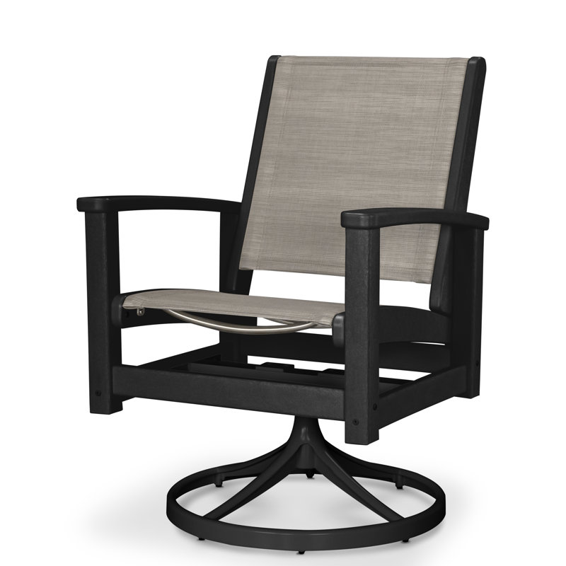 POLYWOOD® Coastal Swivel Rocker | Wayfair
