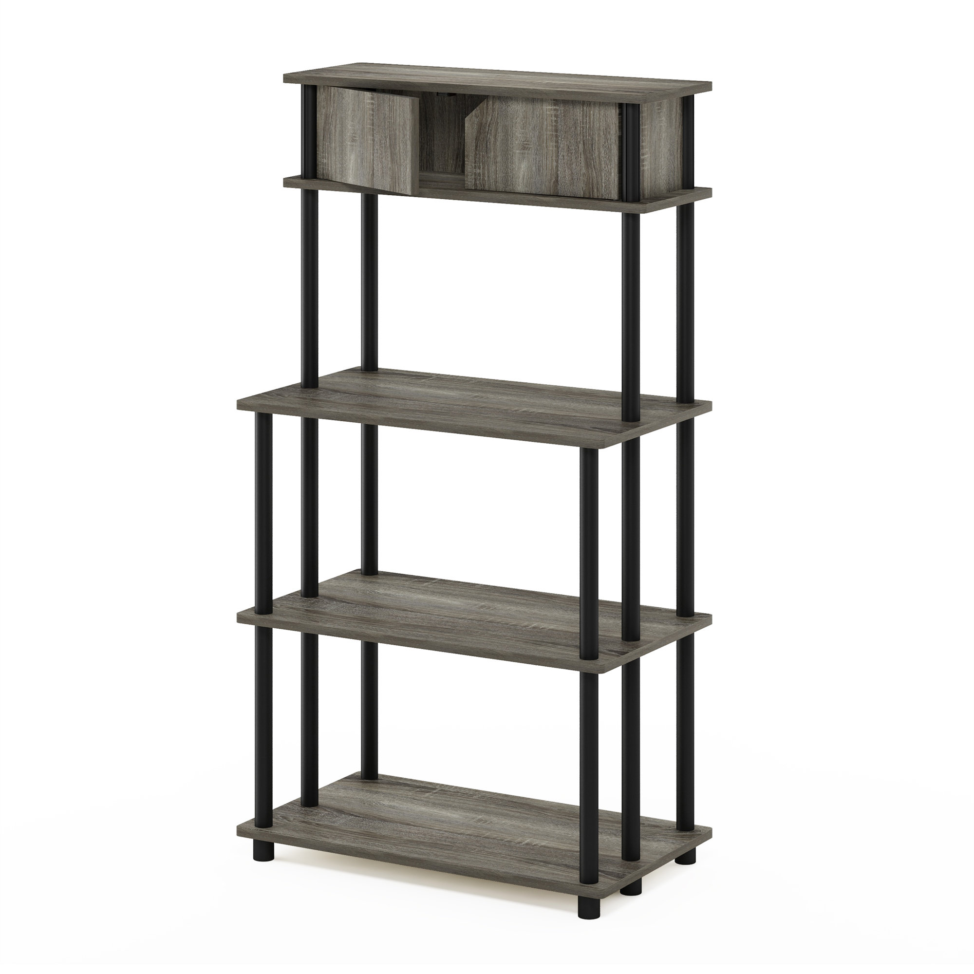 Millwood Pines Bralynn 27'' Wide 5 Shelf with Top Cabinet Toolless ...