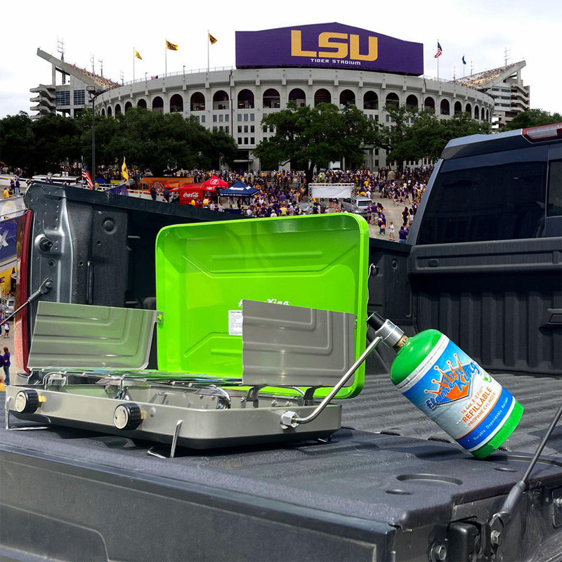 Flame King 1LB Refillable Empty Propane Cylinder Tank Reusable DOT ...