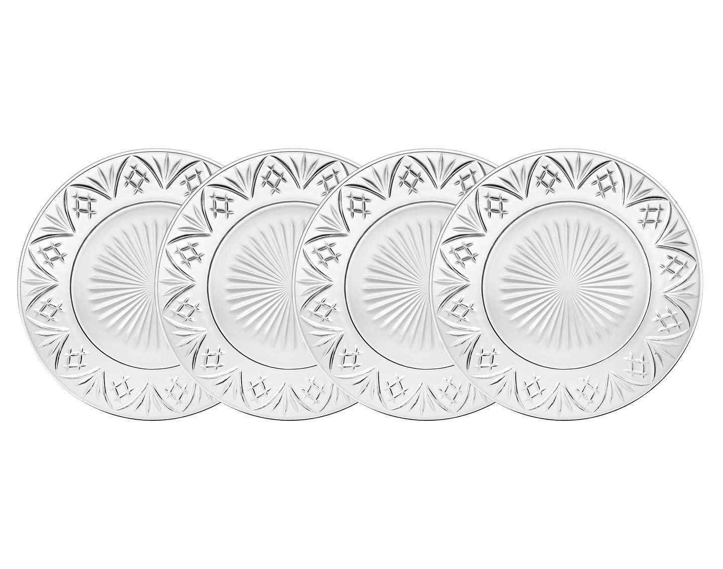 Godinger Silver Art Co Dublin Crystal Dinner Plate & Reviews | Perigold