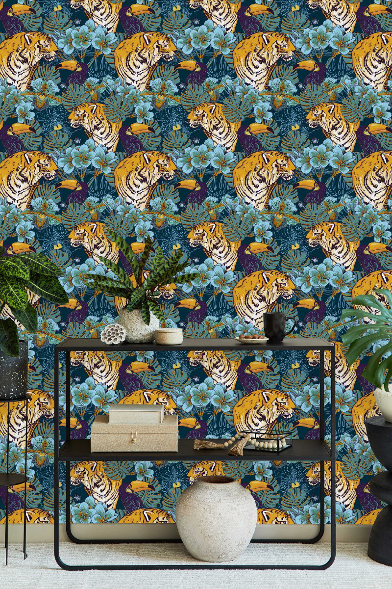 Bay Isle Home™ Hullett No Pattern And Not Solid Colour Wallpaper ...