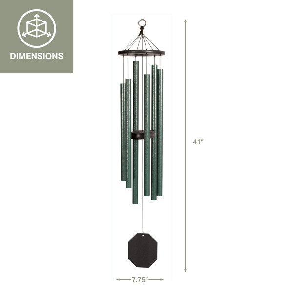Outdoor Leisure Products Weather Resistant Metal Wind Chime | Wayfair