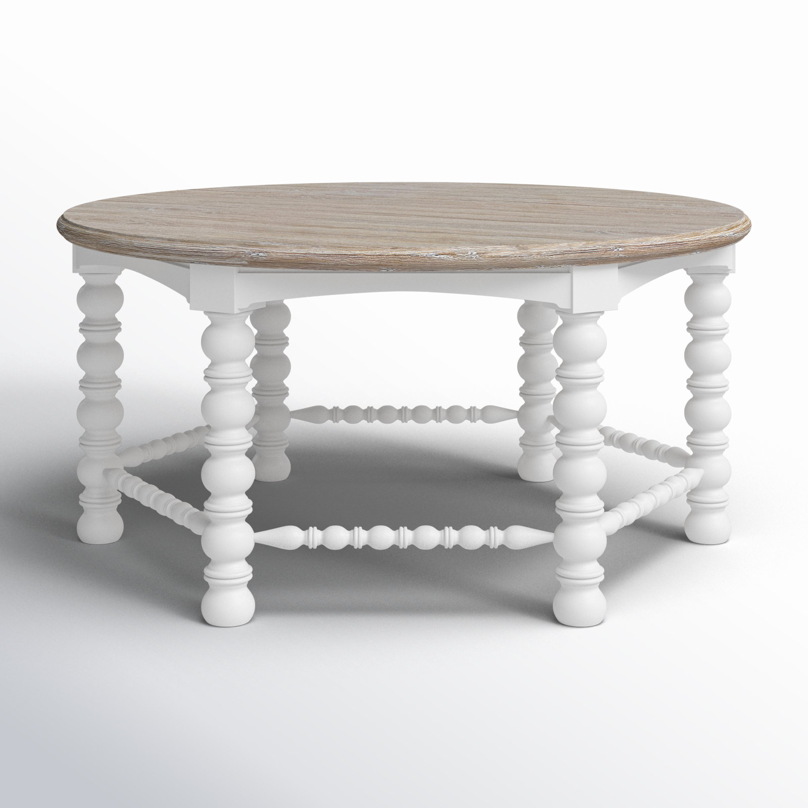 Birch Lane™ Lana Round Spindle Cocktail | Wayfair