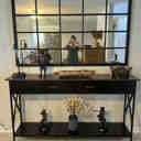 Breakwater Bay Grimball 71" Console Table with 2 Drawers, Long Sofa ...