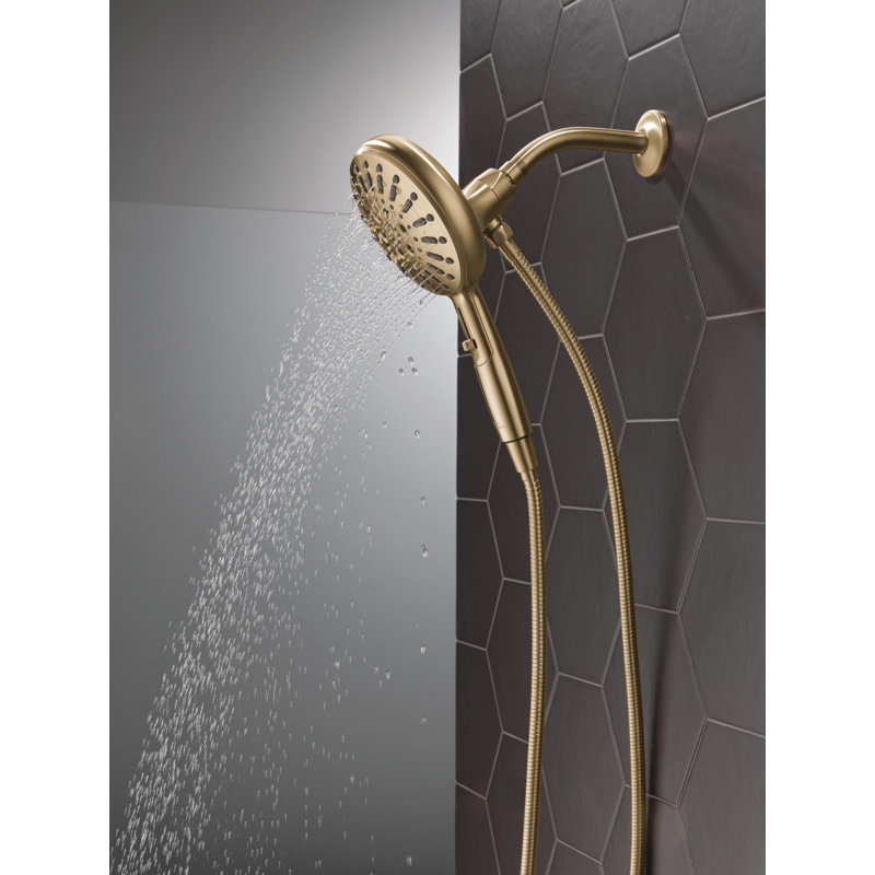 Delta SureDock 7-Spray Magnetic Shower Head, High Pressure Handheld ...
