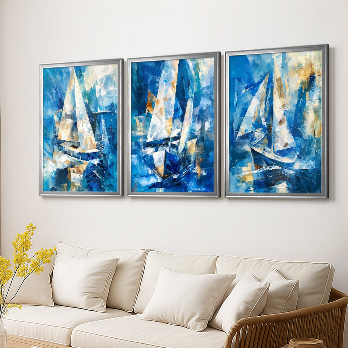 Longshore Tides NAUTICAL Series CLXXXI -Custom Framed Wrapped Gallery ...