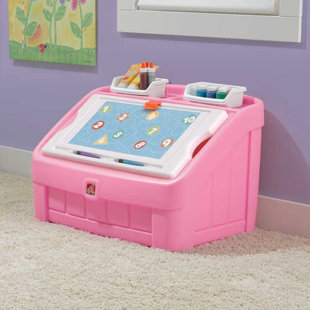 Pink Toy Boxes & Benches You'll Love | Wayfair
