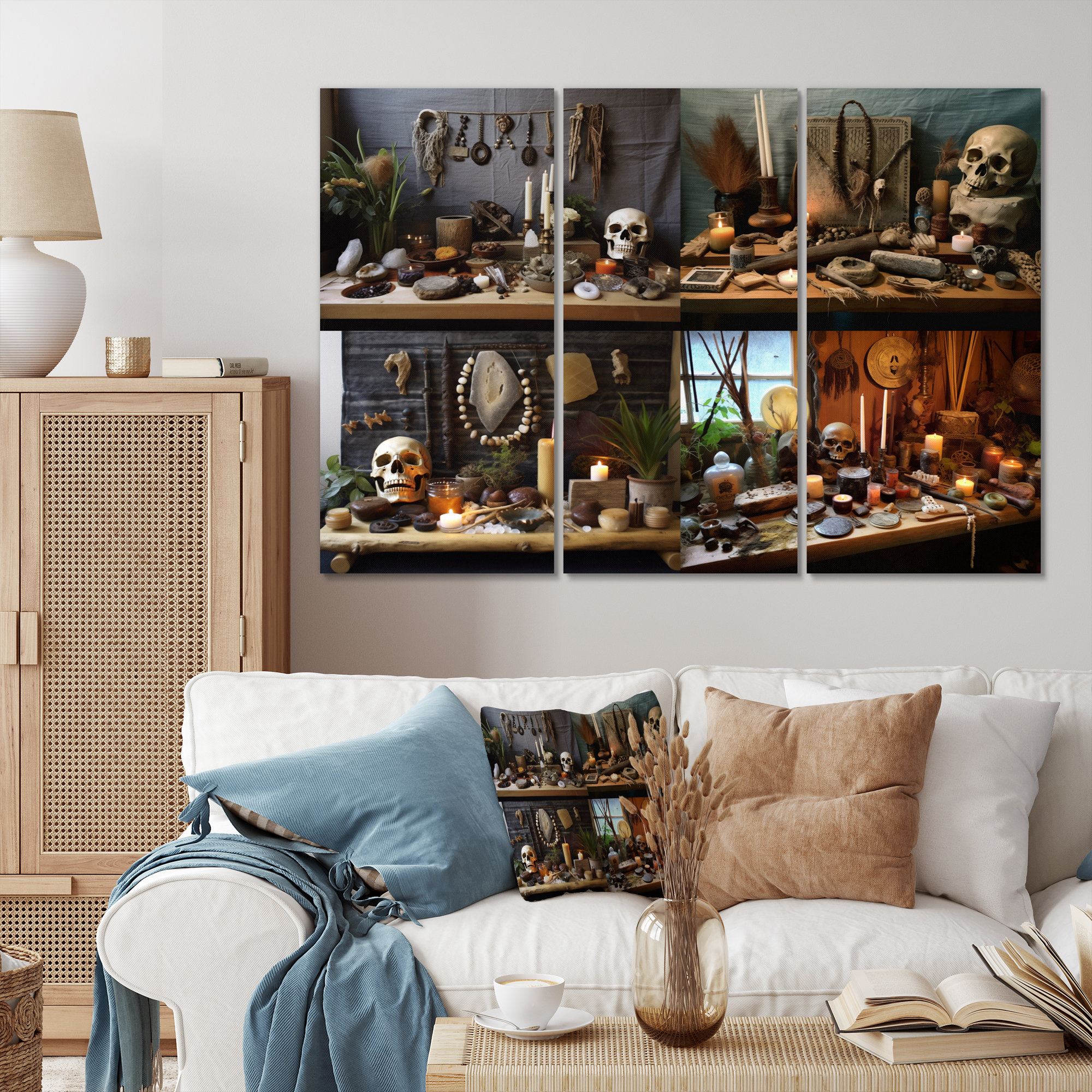 Design Art Midcentury Graphic Composition In Retro Colors ...