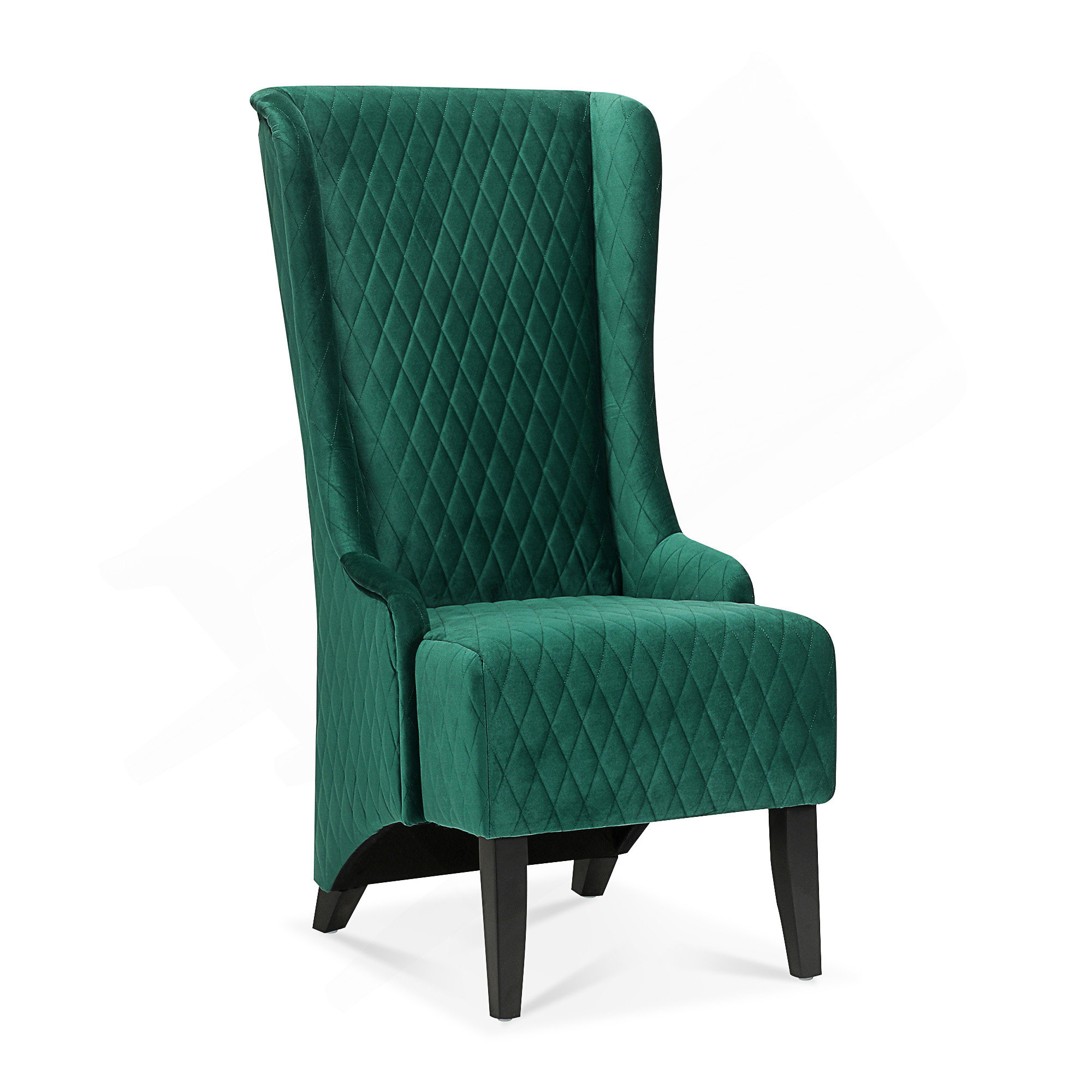 George Oliver 23.03" Wide High-Back Accent Chair, Comfy High Wingback ...