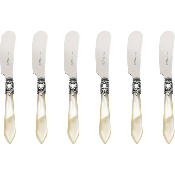 Bugatti Italy Oxford Stainless Steel Butter Knife & Reviews | Perigold