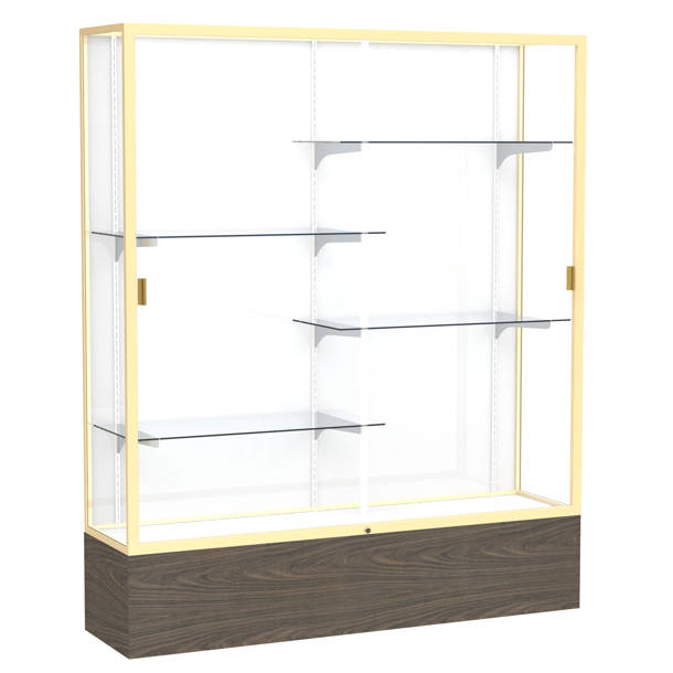 Ghent Reliant Series 80'' H x 72'' W Metal Display Cases | Wayfair