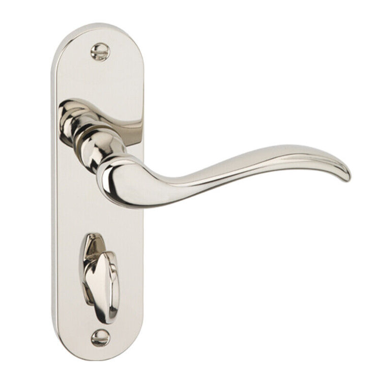 Urfic 4x Urfic Geneva Metal Lever Latch Door Handles Set Rose Internal ...