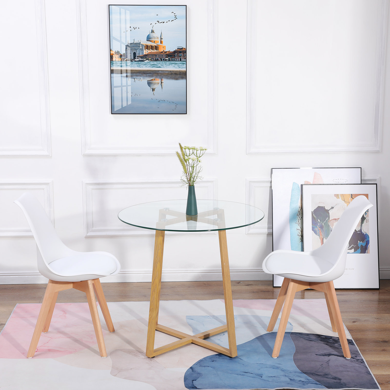 George Oliver Grandy 4 - Person Bar Height Dining Set | Wayfair.co.uk