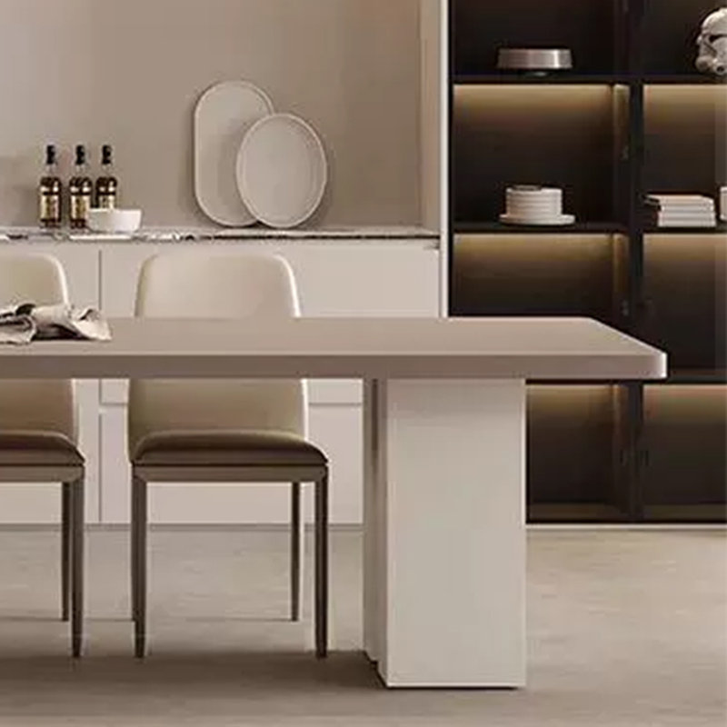 Beicang Home Atmospheric Luxury Rock Slab Dining Table | Wayfair