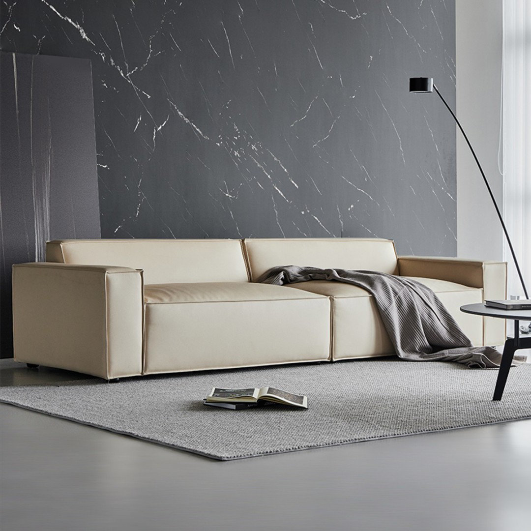 Upstyled Clothing Genuine Leather Modular Sofa cushion couch | Wayfair