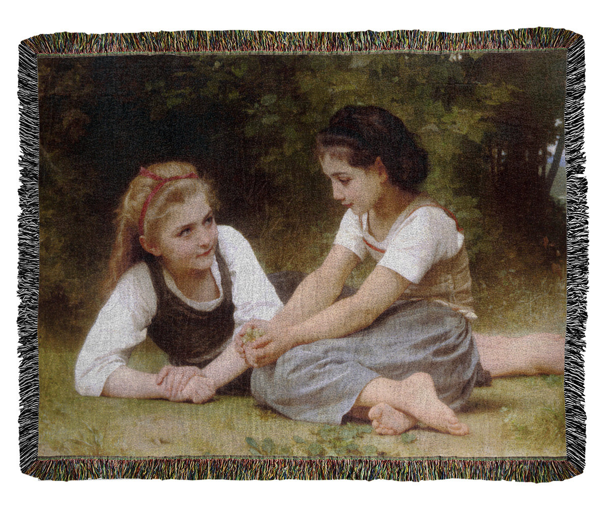 ArtVerse William-Adolphe Bouguereau Handmade Throw Blanket - Wayfair Canada