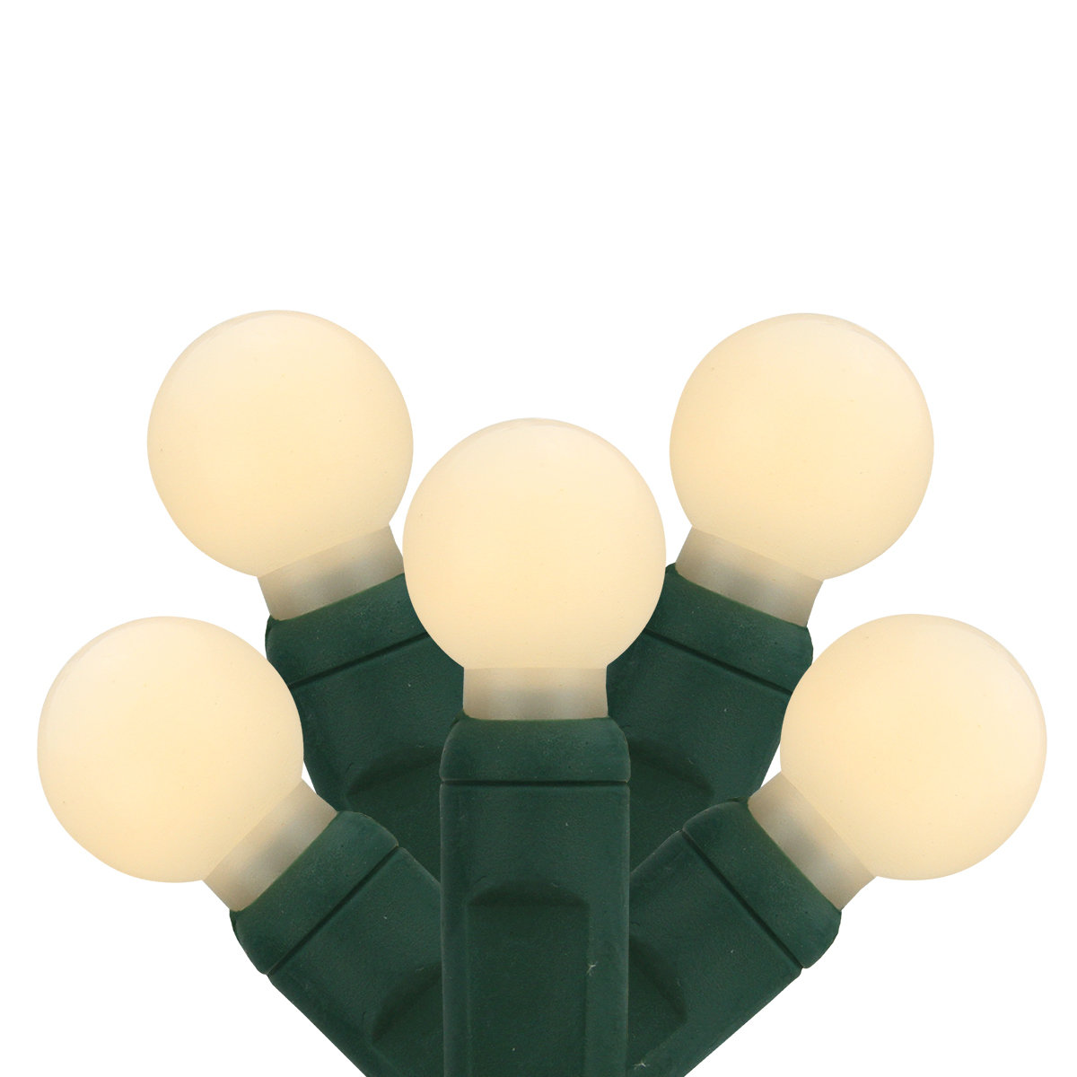 The Holiday Aisle® 35 Warm White LED G12 Berry Christmas Lights - 16.7 ...