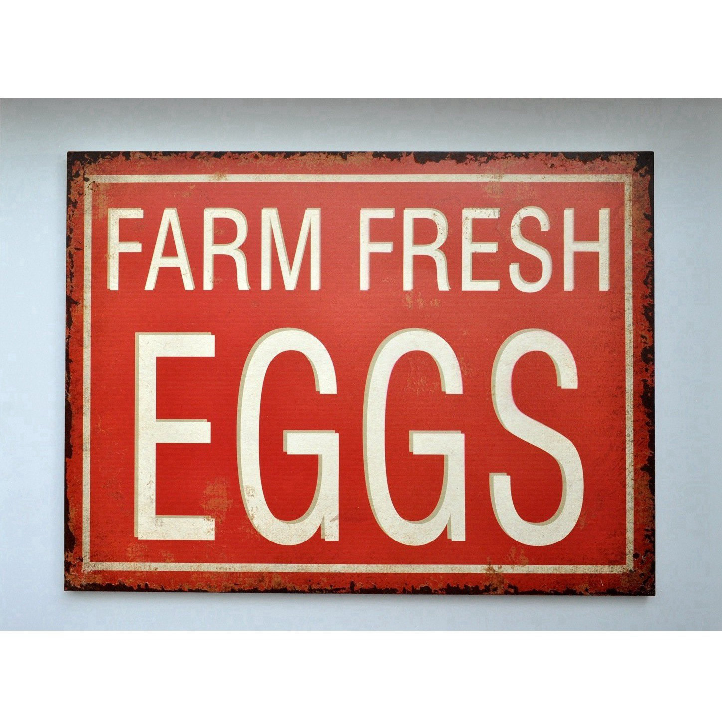 Trinx "Farm Fresh Eggs" Sign - Wayfair Canada