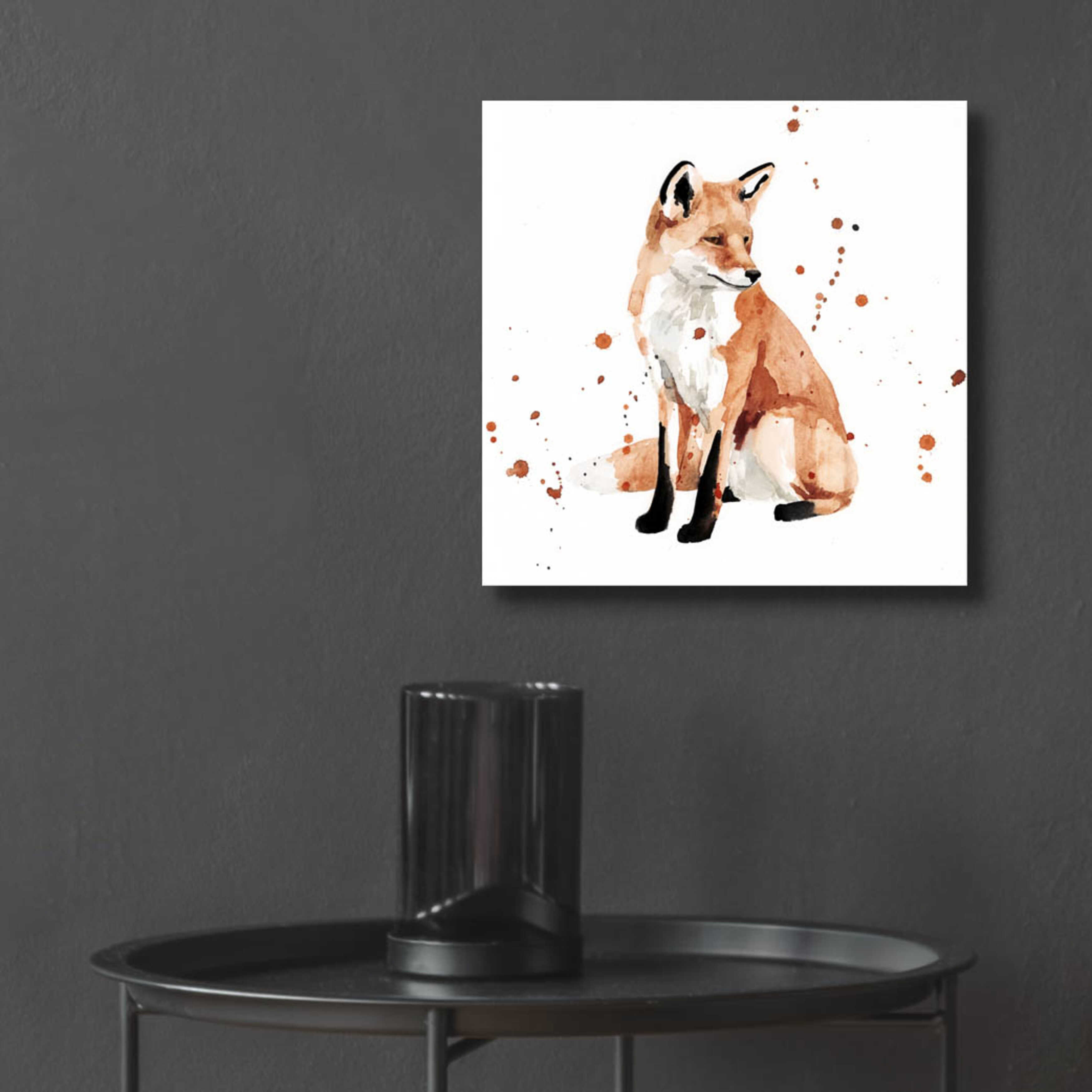 Millwood Pines Epic Art 'Watercolor Fox II' By Victoria Barnes, A ...
