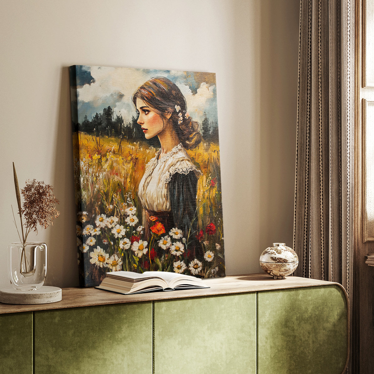 Lark Manor™ WOMEN Series CCLII -Premium Gallery Wrapped Canvas -Ready ...