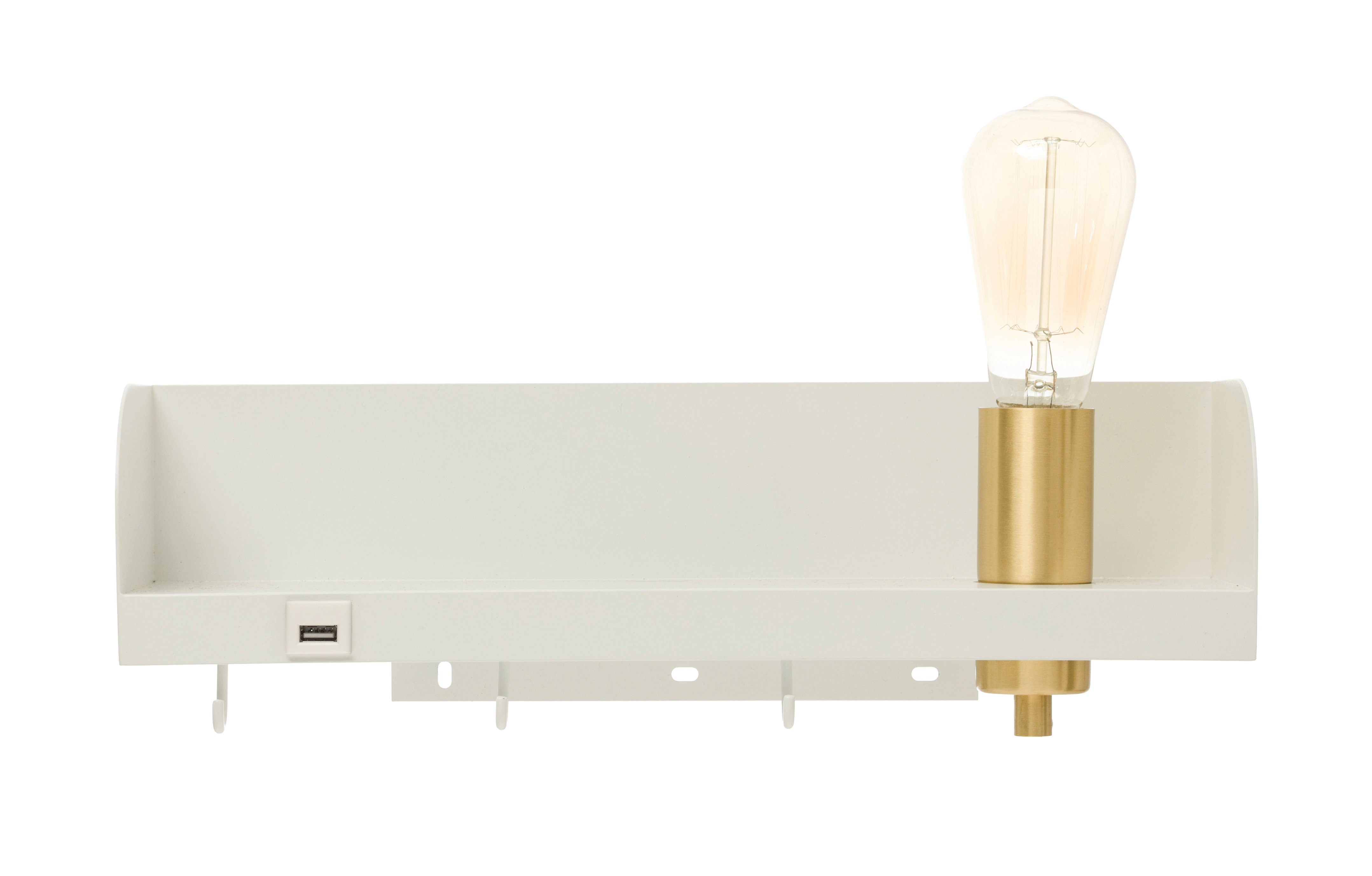 Latitude Run® Metal Accent Shelf with Lights | Wayfair