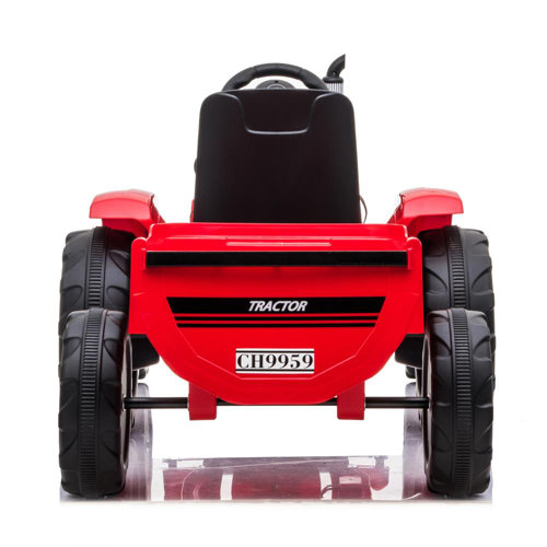 Ktaxon Kids Ride on Battery Powered Tractor and Construction Vehicle ...