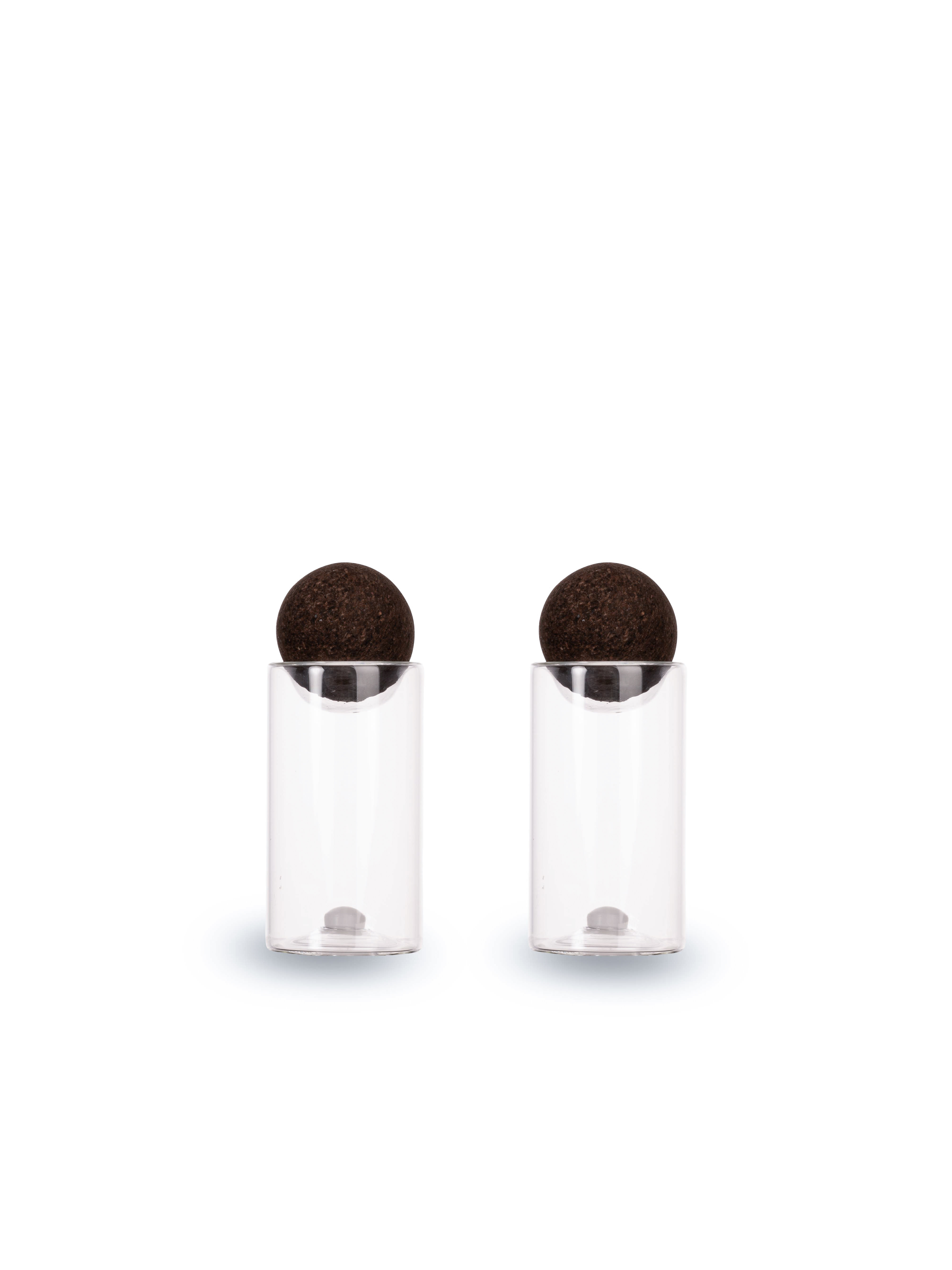 Sagaform Glass Salt And Pepper Shaker Set | Wayfair