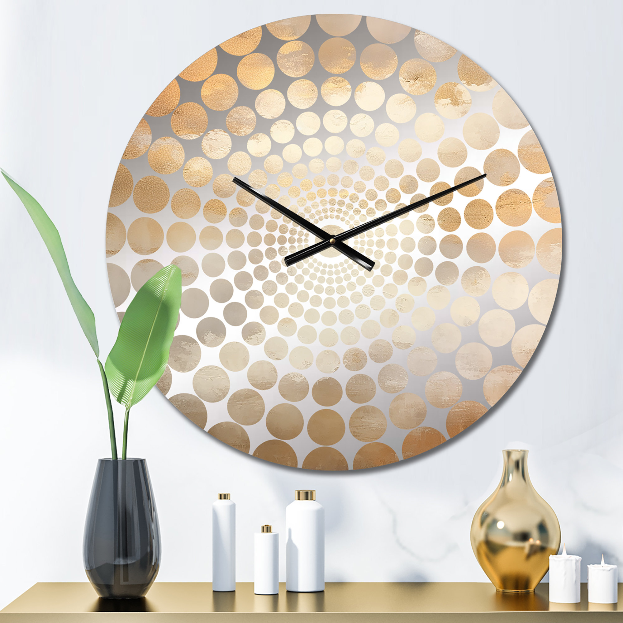 East Urban Home Adharv - Sky Wall Clock | Wayfair