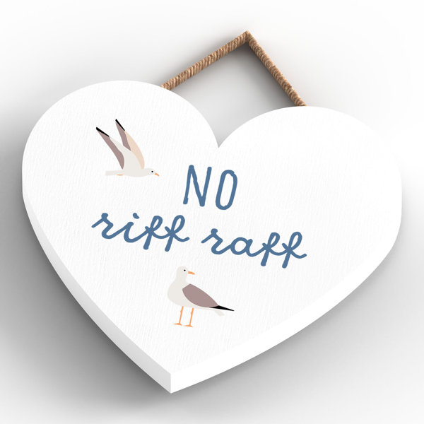 Happy Larry No Riff Raff Wall Décor | Wayfair.co.uk